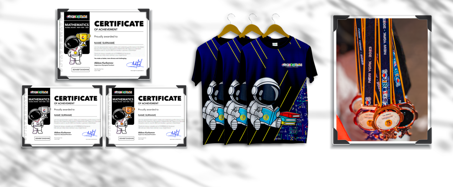 Copernicus Math NY – Olimpíadas Internacionais – Mathletes